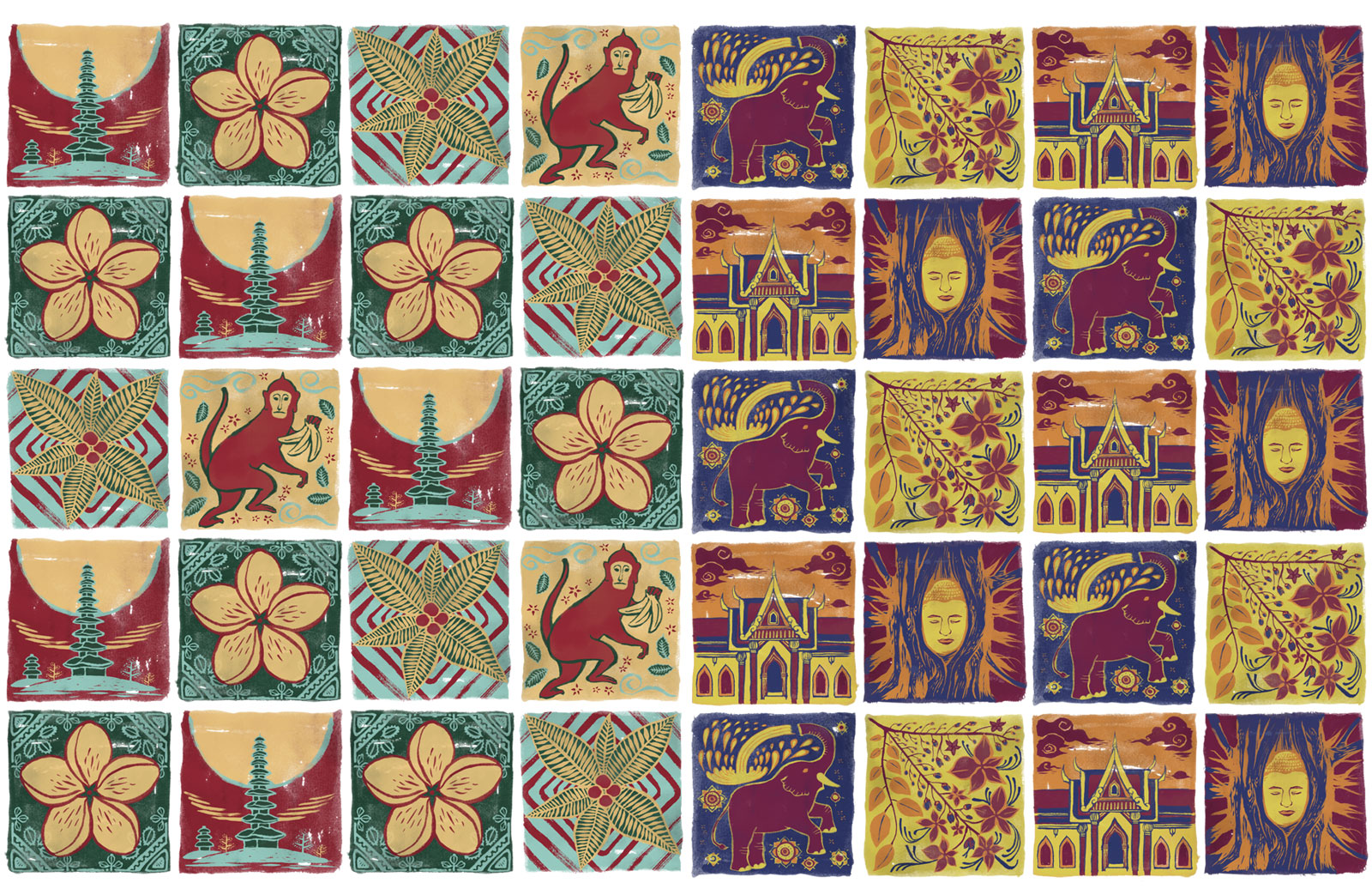 Portfolio - Pattern Design | Akane Yabushita